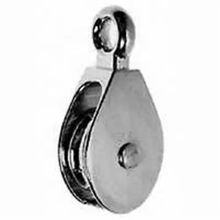 Baron Rigid Eye Single Sheave Single Wheel Tackle Pulley 2" - Round Top ...