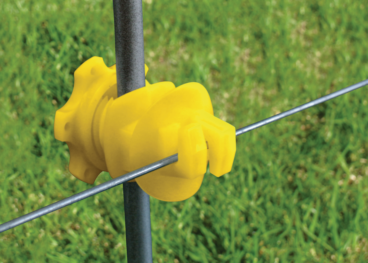 Patriot Rod Post Insulator (Yellow & Black) - Round Top, TX - La Grange ...