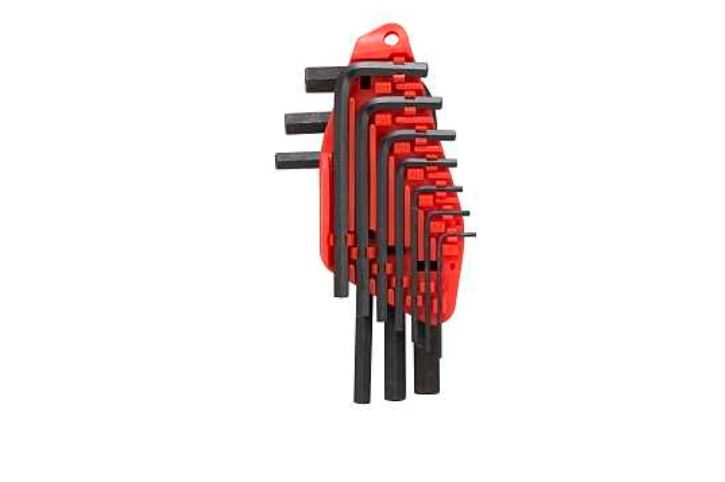 Vulcan TW-050-04 Short Arm Hex Key Set SAE Measurement - Round Top, TX ...
