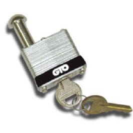 Gate Opener Pin Lock For Mighty Mule & GTO Swing Gates, 2 Keys - Round ...