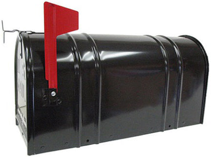 MAILBOX GUN METAL SILVER RURAL - Round Top, TX - La Grange, TX - Round ...